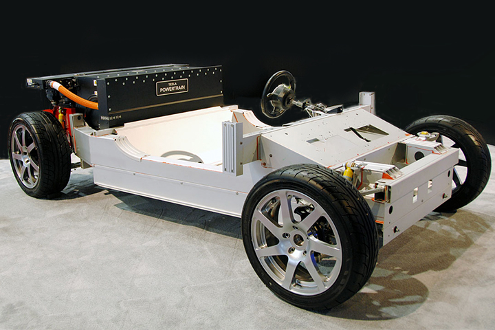 Tesla Roadster Skateboard Architecture - Adrian Chernoff